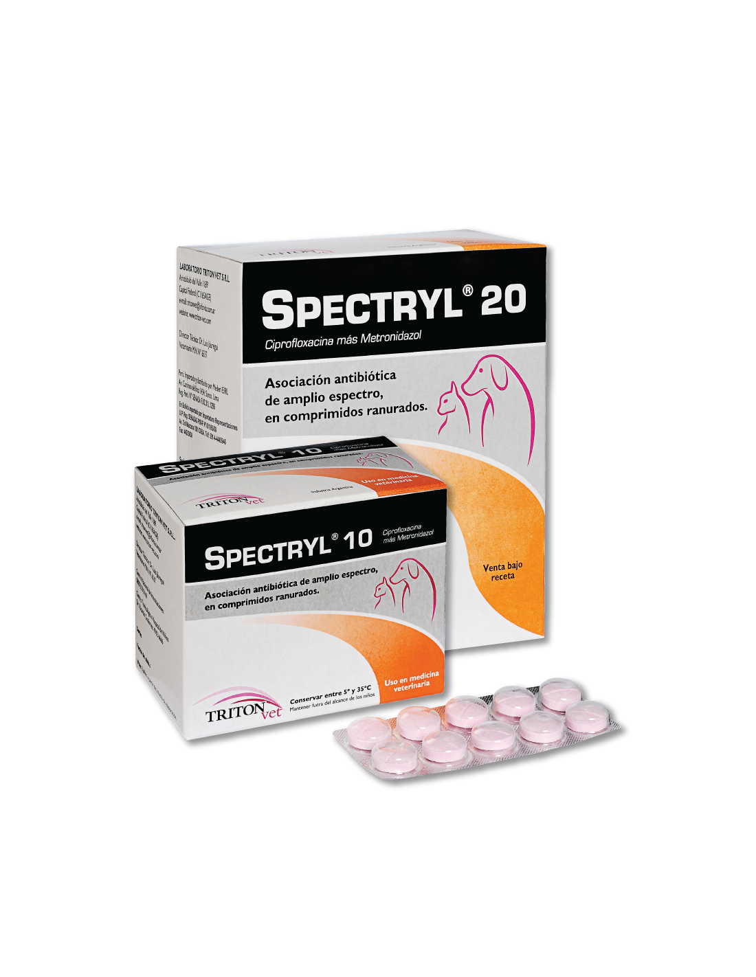 SPECTRYL 10 X 20 COMPRIMIDO